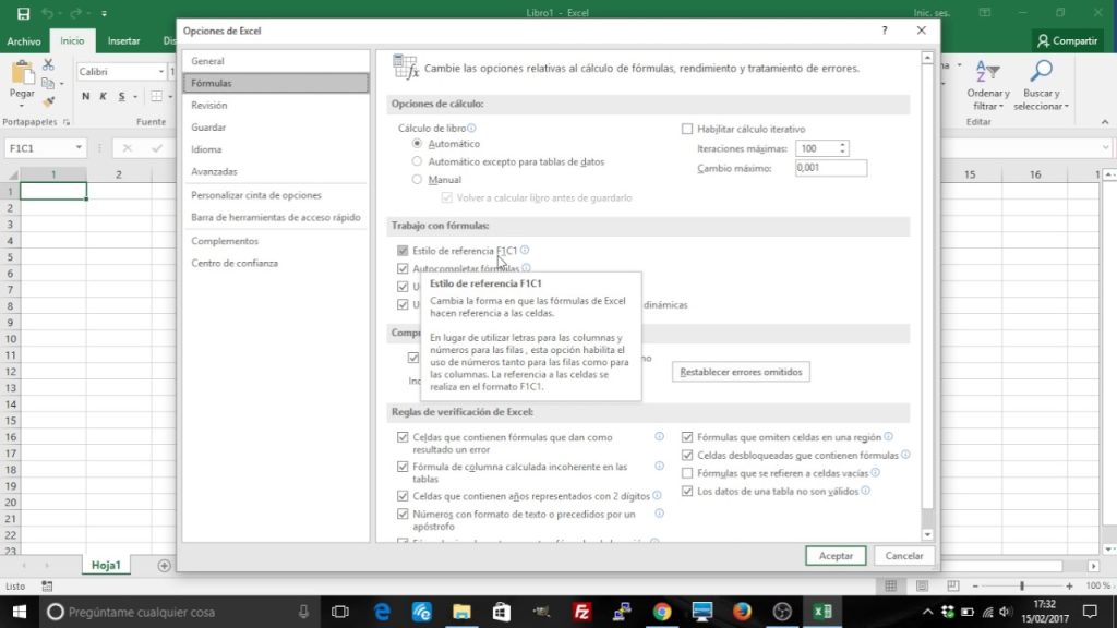 Cómo convertir letras de columna a números en Excel