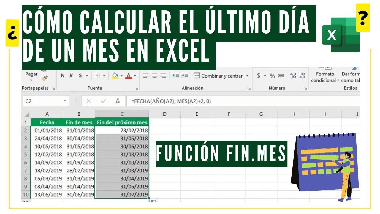 Fórmula SECuencia de meses en Excel