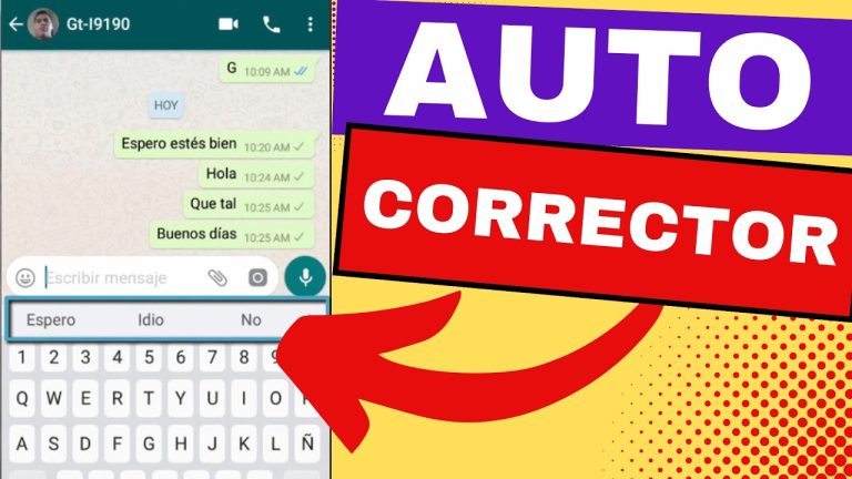 Cómo activar el autocorrector en cualquier dispositivo fácilmente